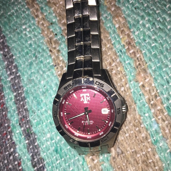Fossil | Accessories | Fossil Am Collegiate Watch | Poshmark